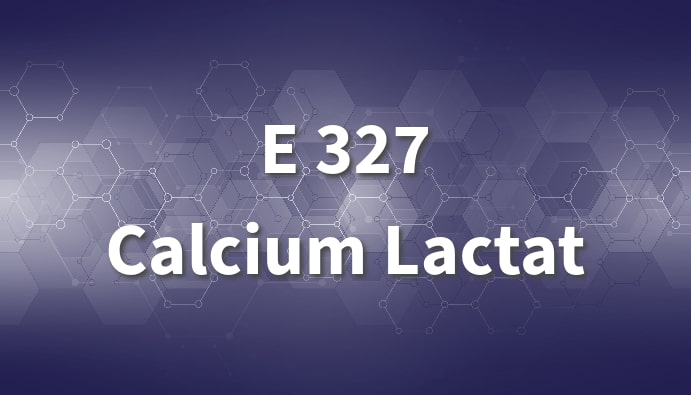 ¿Que es el E327 - Lactato de calcio? - definicionesclaras.com