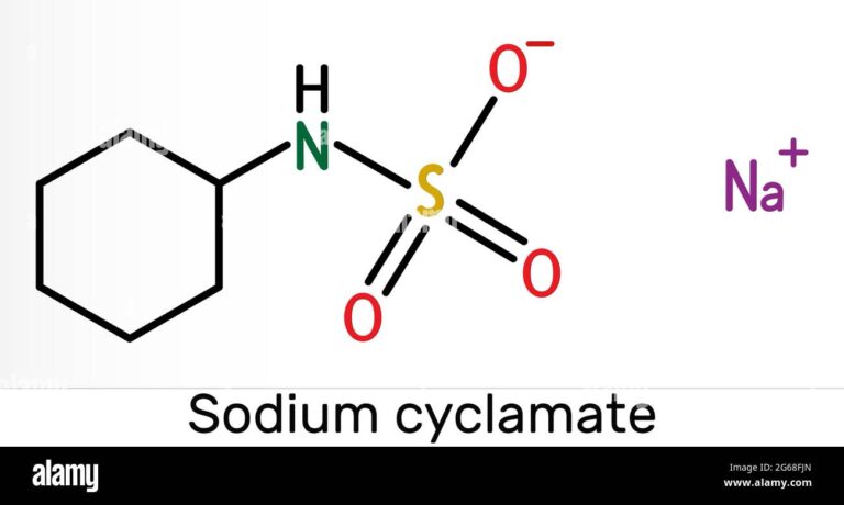¿Que es el E952 - Ciclamato? - definicionesclaras.com